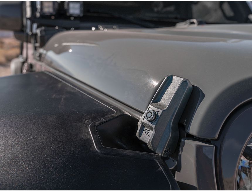 Rugged Ridge Locking Hood Catches 11210.32 | RealTruck