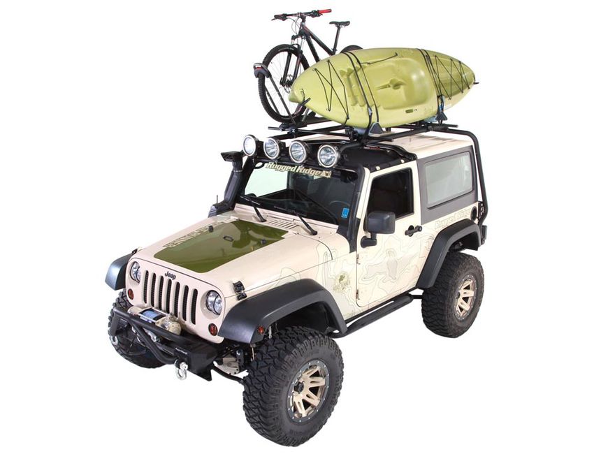 Rugged Ridge Sherpa Roof Rack Kit | RealTruck