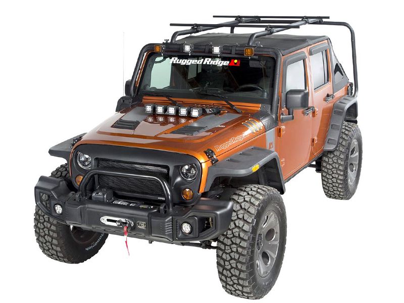 Rugged Ridge Sherpa Roof Rack Kit | RealTruck