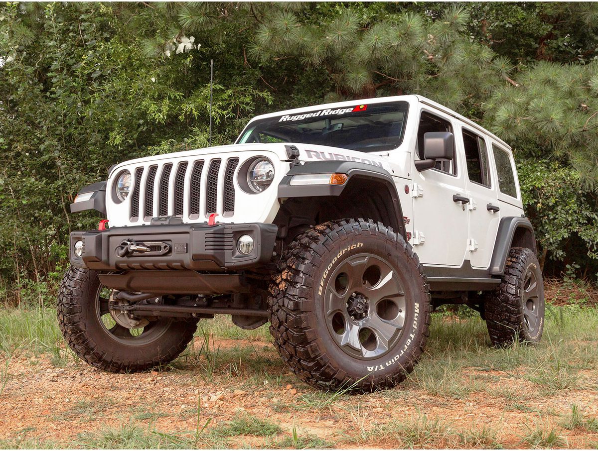 Rugged Ridge Spartacus Stubby Front Bumper 11544.24 | RealTruck