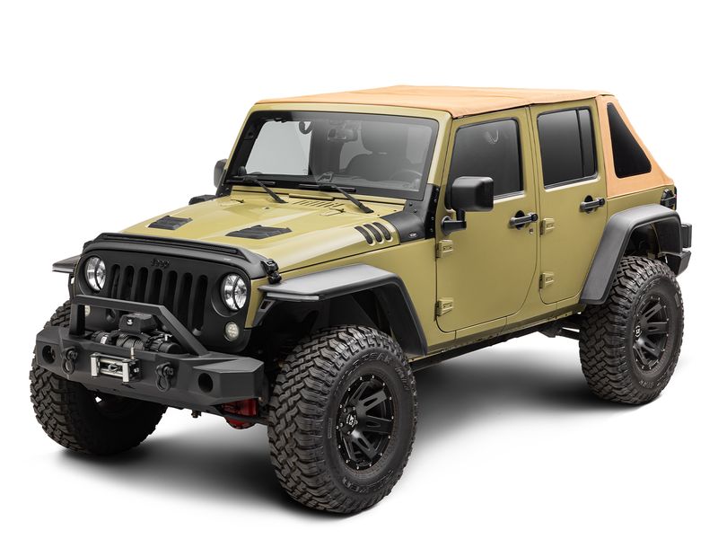 Rugged Ridge Voyager Fastback Tan Soft Top | RealTruck