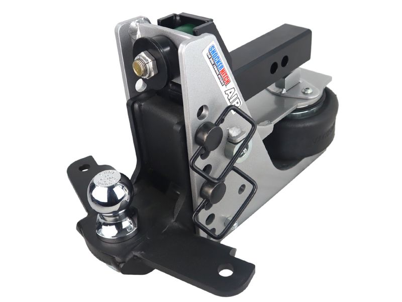 Shocker Hitch Streamline 10K Aluminum 2" Air Receiver Hitch & Drop Sway ...