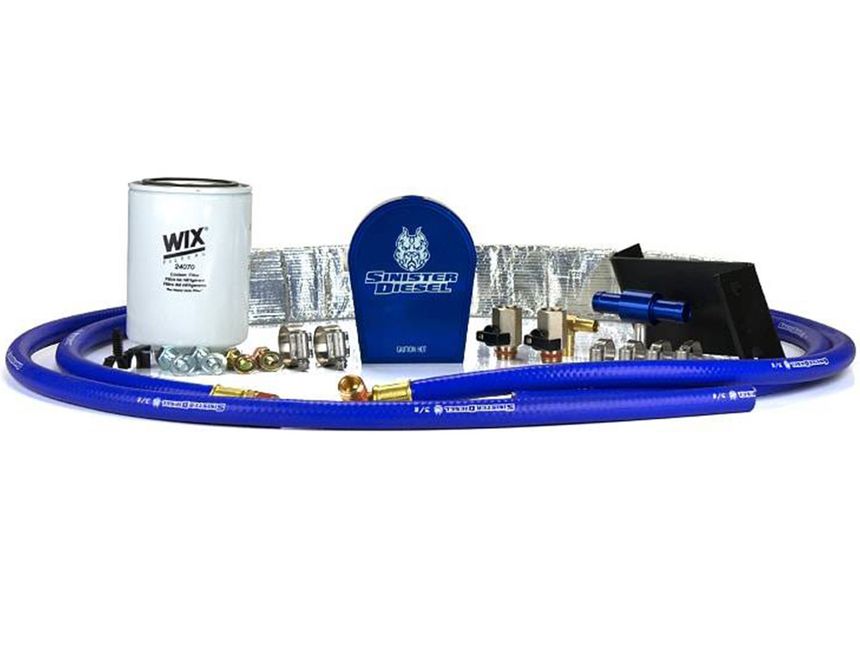 Sinister Diesel Coolant Filtration System SD-COOLFIL-6.6-11-W | RealTruck