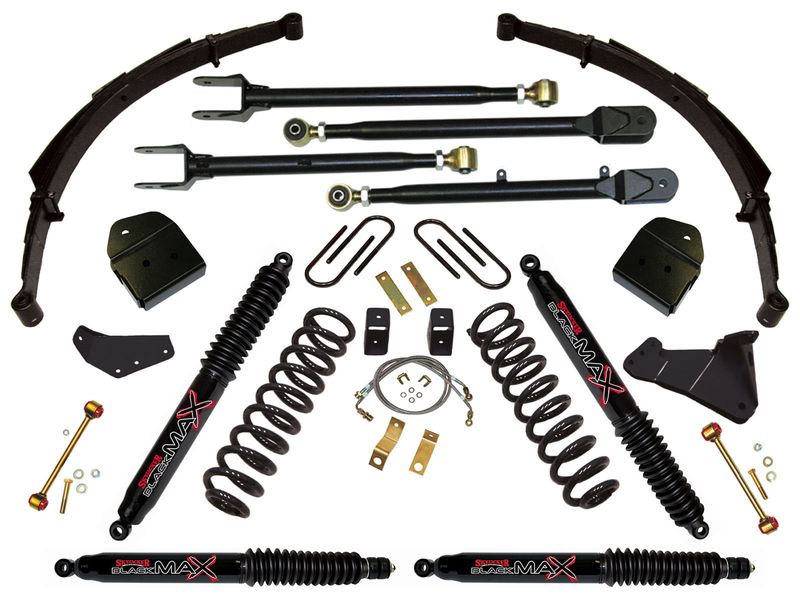 Skyjacker 4" 4-Link Lift Kit F84524KSH-B | RealTruck