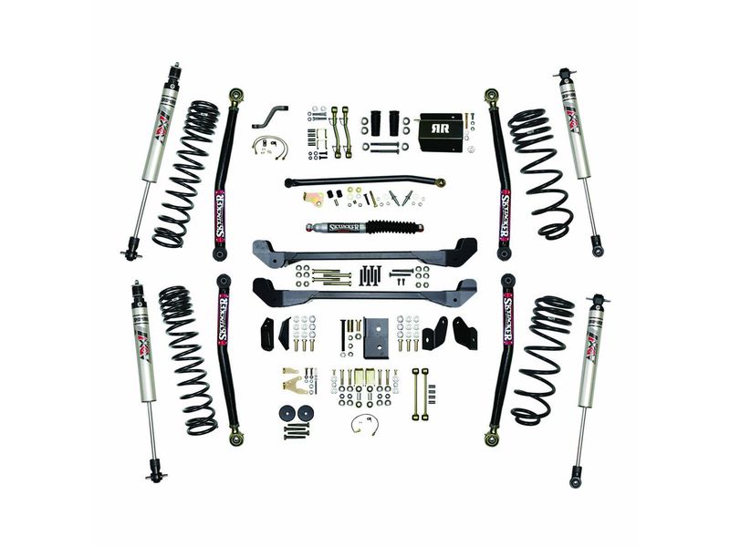 Skyjacker 4" Standard Lift Kit TJ40RR1LTK-XM | RealTruck