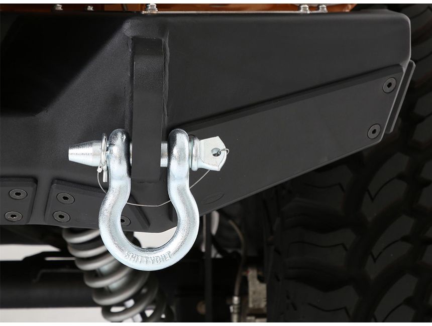 Smittybilt Quick Disconnect D-Ring Shackle - 3/4 - Zinc SMB-13049 ...