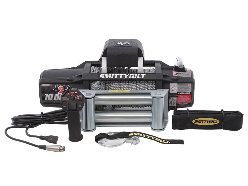 Smittybilt X2O Gen2 10,000 lb Winch with Steel Cable 97510 | RealTruck