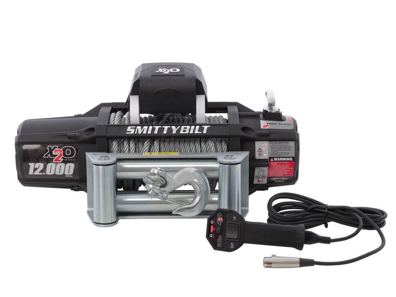 Smittybilt X2O Gen2 12,000 lb Winch with Steel Cable 97512 | RealTruck