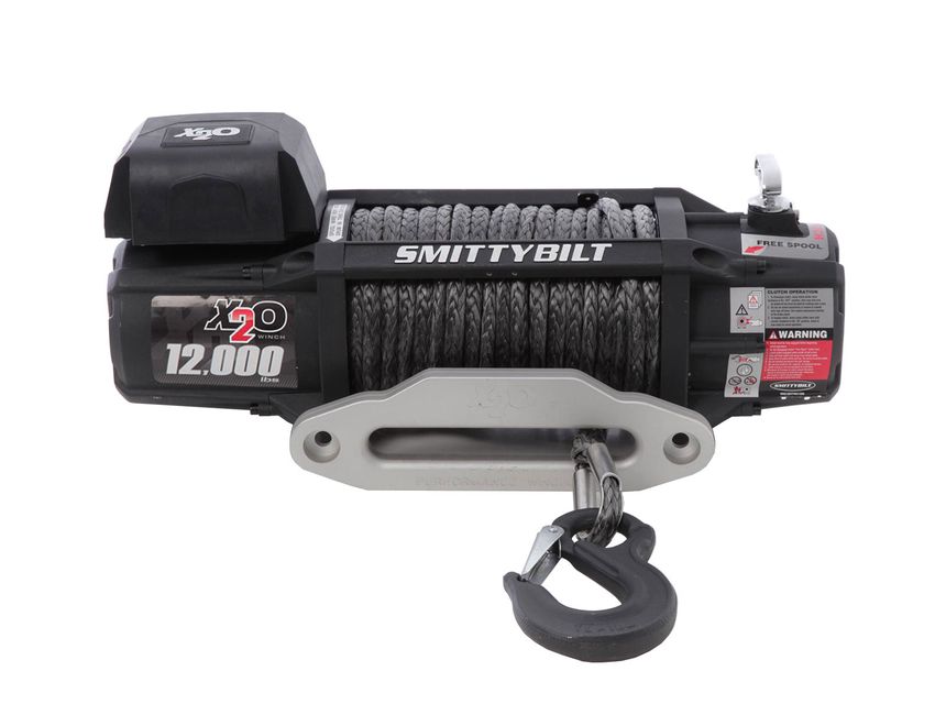 Smittybilt X2O Gen2 12,000 lb Winch with Synthetic Rope 98512 | RealTruck