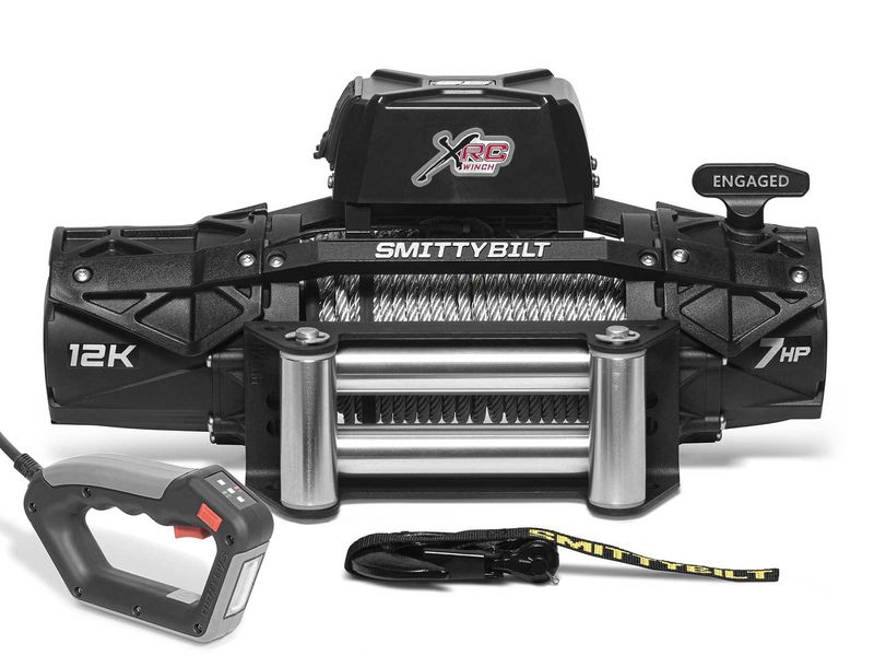 Smittybilt XRC Gen3 12,000 lb Winch w/ Steel Cable 97612 | RealTruck