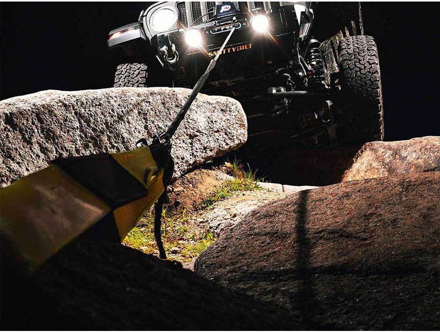 Smittybilt XRC Gen3 9,500 lb Winch w/ Synthetic Rope 98695 | RealTruck