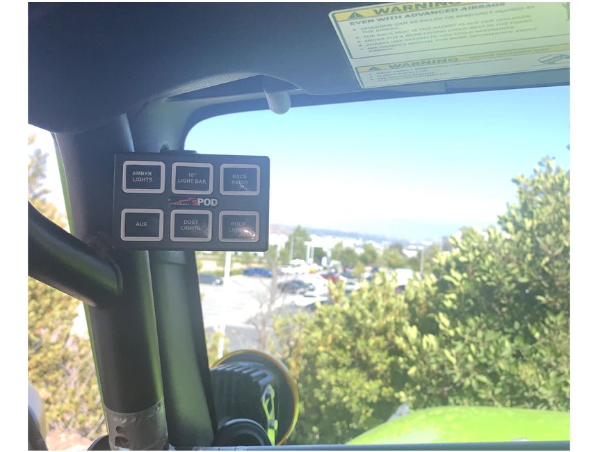 sPOD SourceLT Mini 6 Universal Switch Panel Kit SL-M6-UNI-36 | RealTruck