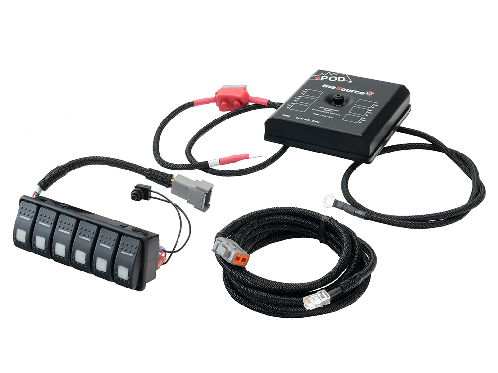 sPOD SourceLT Universal Switch Panel Kit | RealTruck