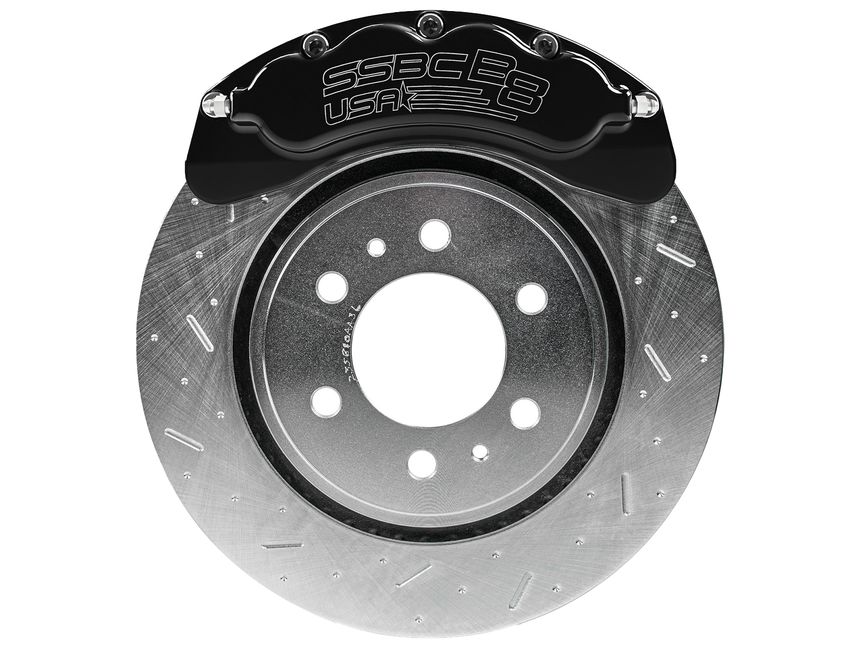 SSBC-USA Disc Brake Upgrade Kit SSB-A414-30BLK-DS | RealTruck