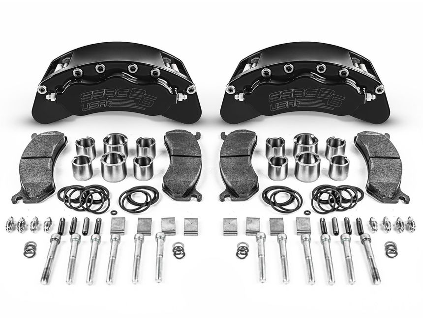 SSBC-USA Disc Brake Upgrade Kit A414-31BLK-DS | RealTruck