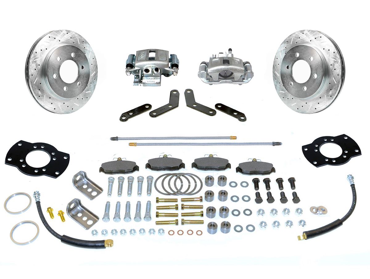 SSBC-USA Disc Brake Conversion Kit A117-1-DS | RealTruck