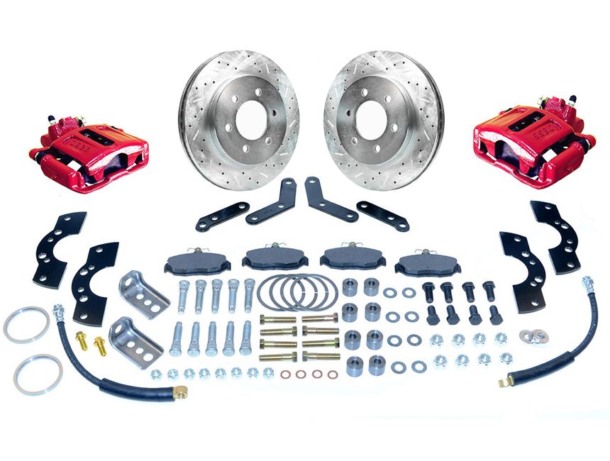 SSBC-USA Disc Brake Conversion Kit A118R-DS | RealTruck