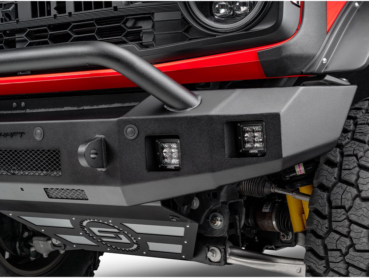 Steelcraft Fortis HD Bullnose Front Bumper 71-11350HP | RealTruck