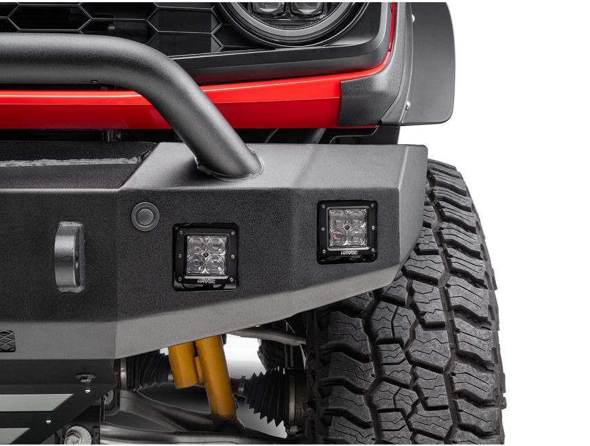 Steelcraft Fortis HD Bullnose Front Bumper 71-11350HP | RealTruck