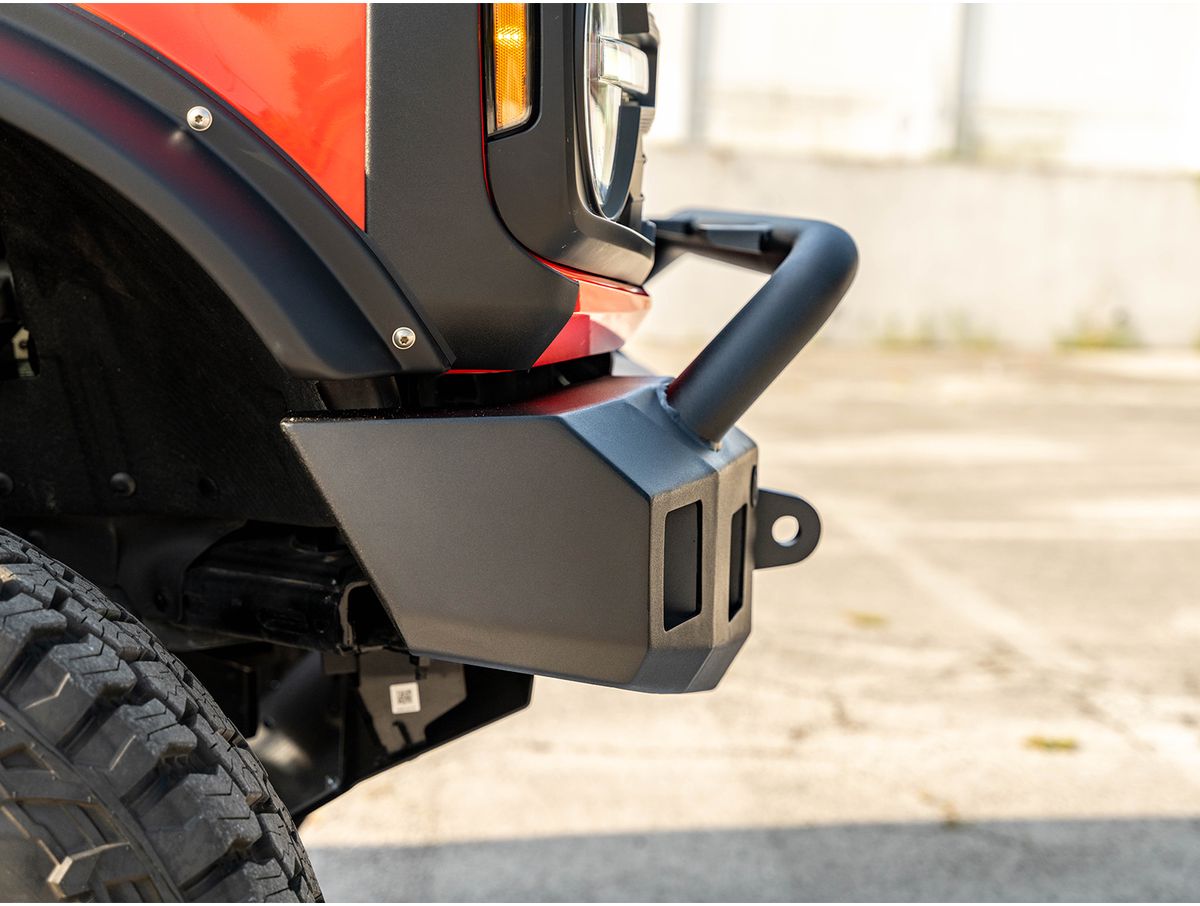 Steelcraft Fortis HD Bullnose Front Bumper 71-11350HP | RealTruck