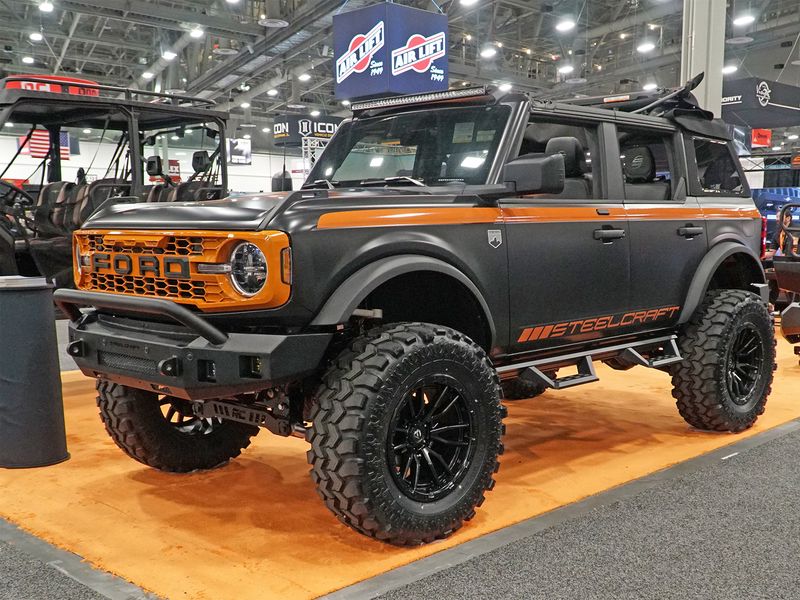 Steelcraft Fortis HD Bullnose Front Bumper STC-71-11350HP | RealTruck