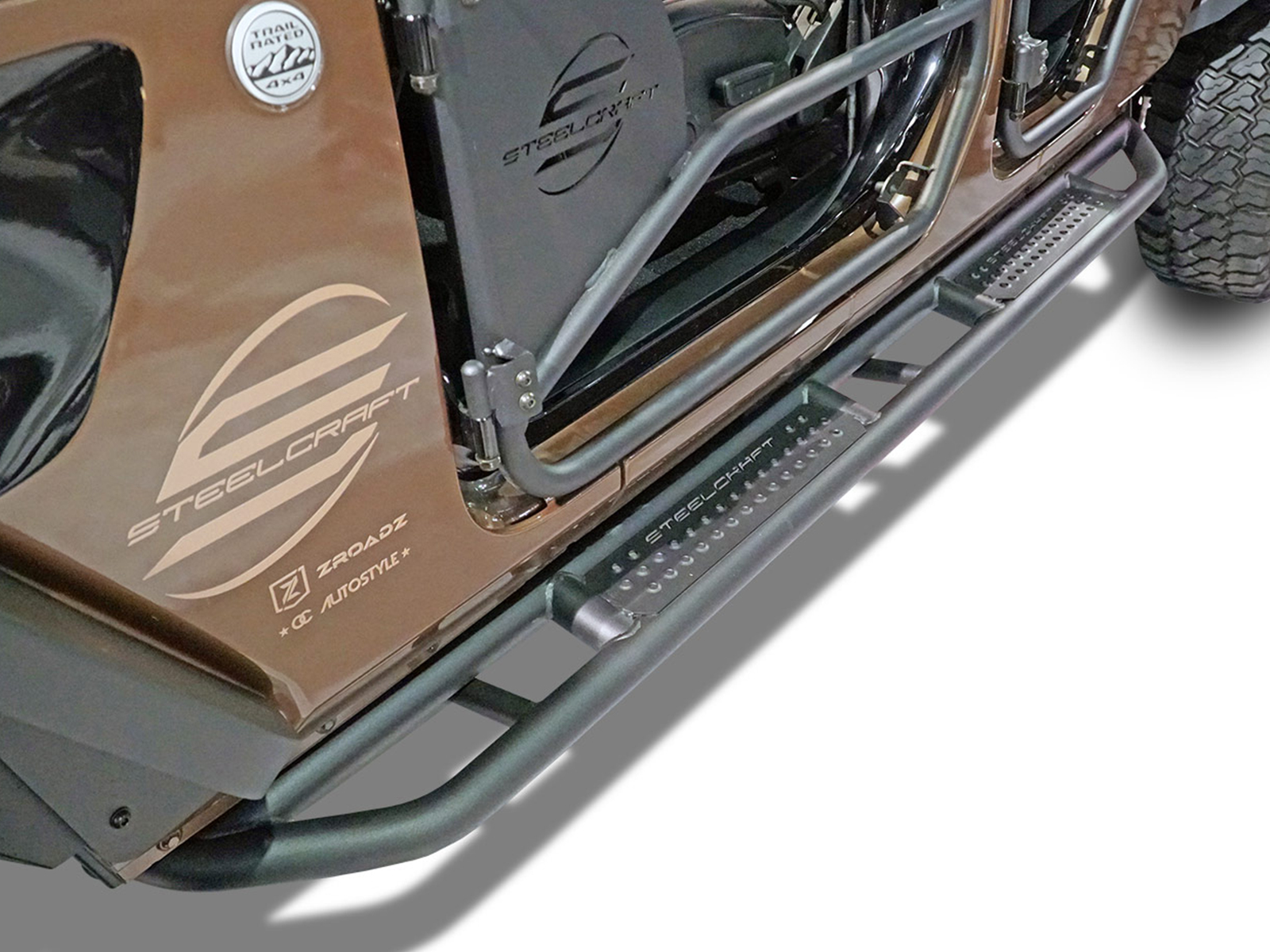 Steelcraft Rocker Armor Steps | RealTruck