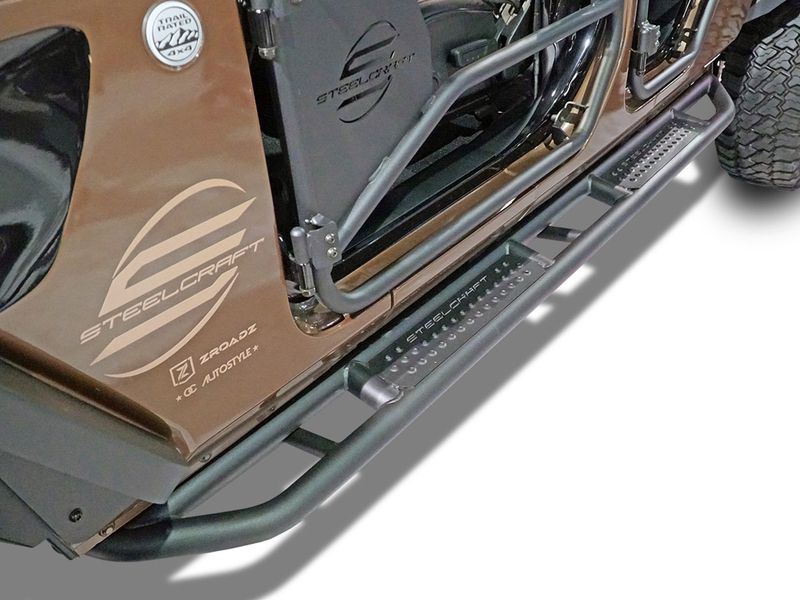 Steelcraft Rocker Armor Steps | RealTruck