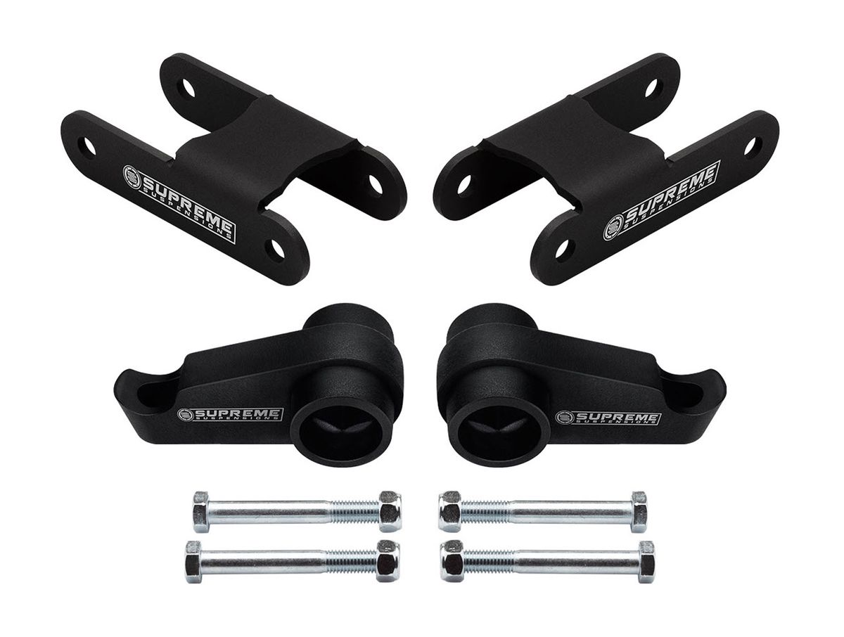 Supreme Suspensions 1"-3" Adjustable Lift Kit GMCA04FK1320 | RealTruck
