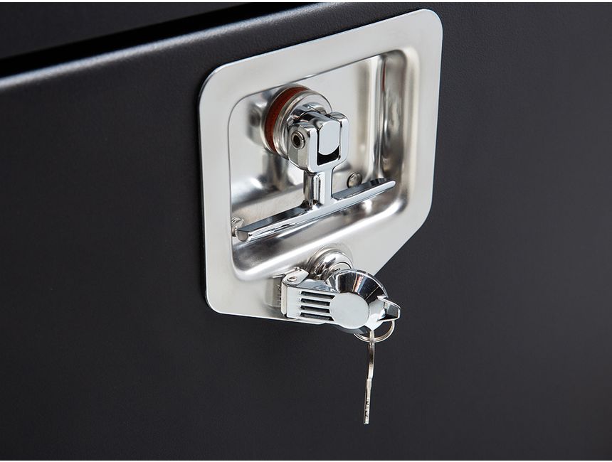 Taylor Wing Single Lid Bed Mount Fuel Combo Toolbox | RealTruck