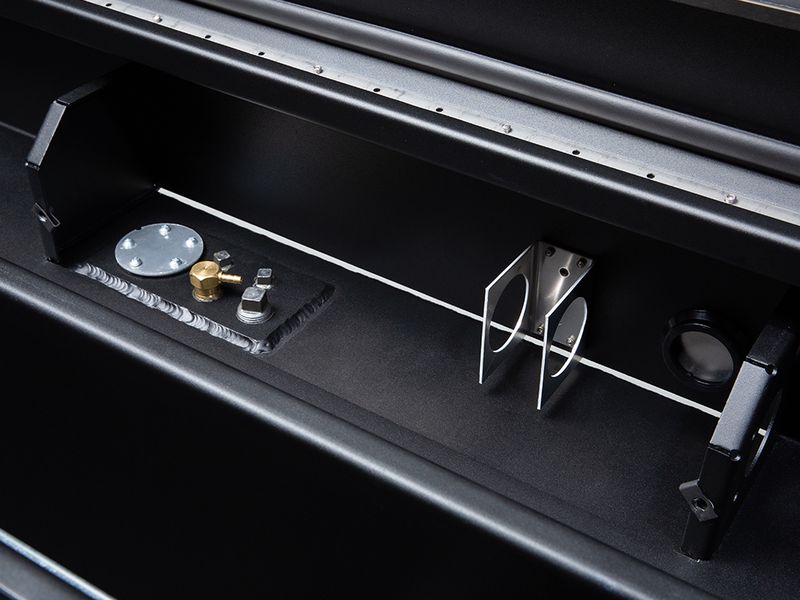 Taylor Wing Single Lid Bed Mount Fuel Combo Toolbox | RealTruck