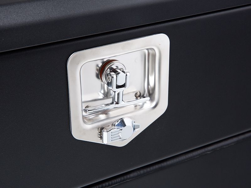 Taylor Wing Single Lid Bed Mount Fuel Combo Toolbox | RealTruck