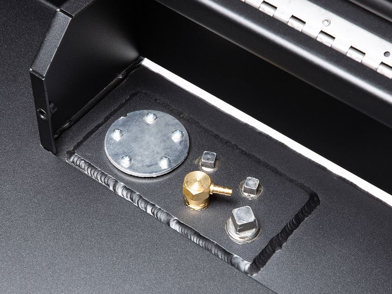 Taylor Wing Single Lid Bed Mount Fuel Combo Toolbox | RealTruck