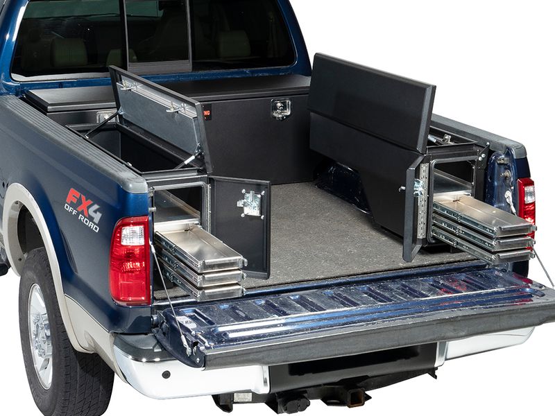 Taylor Wing Wheel Well Toolbox | RealTruck