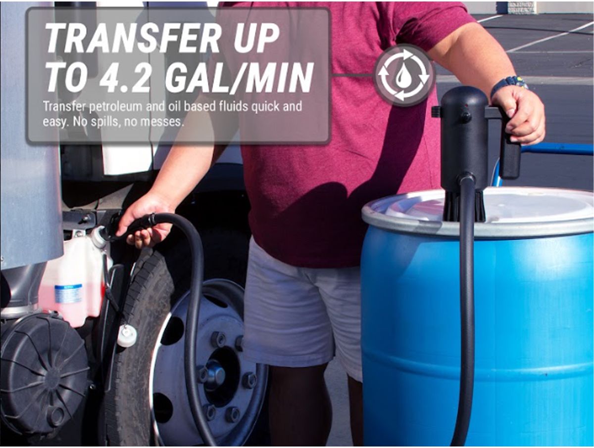 TeraPump Lithium Powered Transfer Pump 20153 | RealTruck