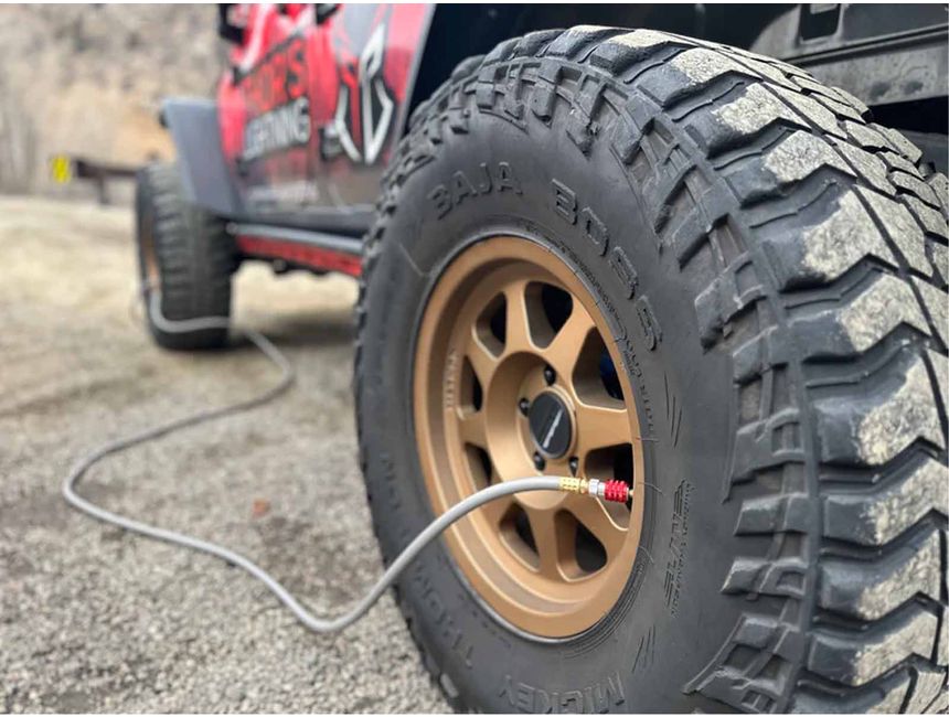 Thor's Lightning Rapid 4-Tire Midsize Air System MID001RD | RealTruck