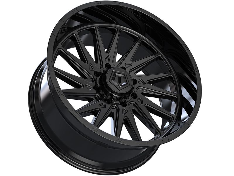 TIS-547B-2208119 TIS Gloss Black 547 Wheel | RealTruck