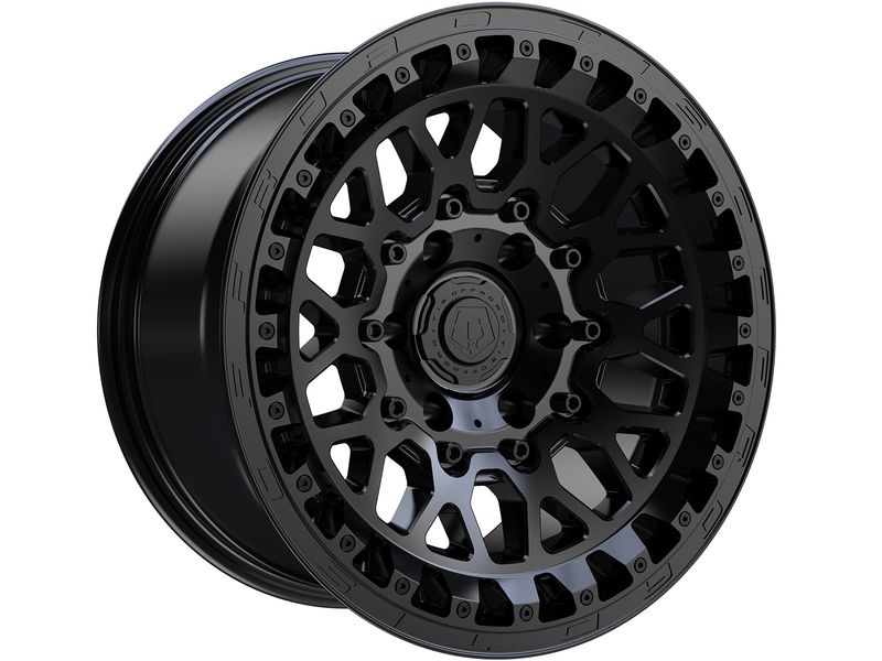 TIS Matte Black 555 Wheels | RealTruck