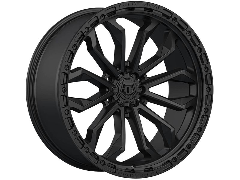 TIS Matte Black 556 Wheels | RealTruck