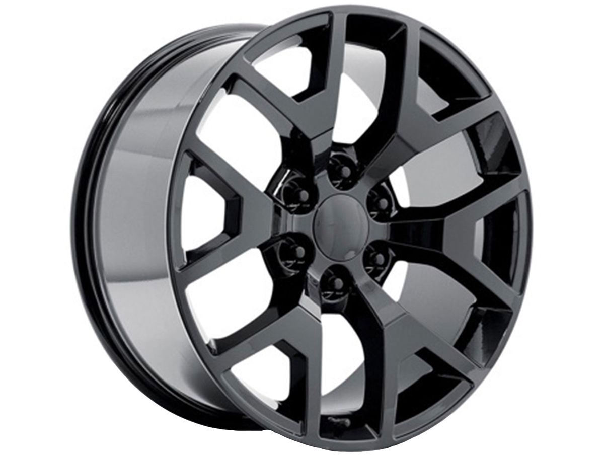 Topline Gloss Black V1176 Wheels | RealTruck