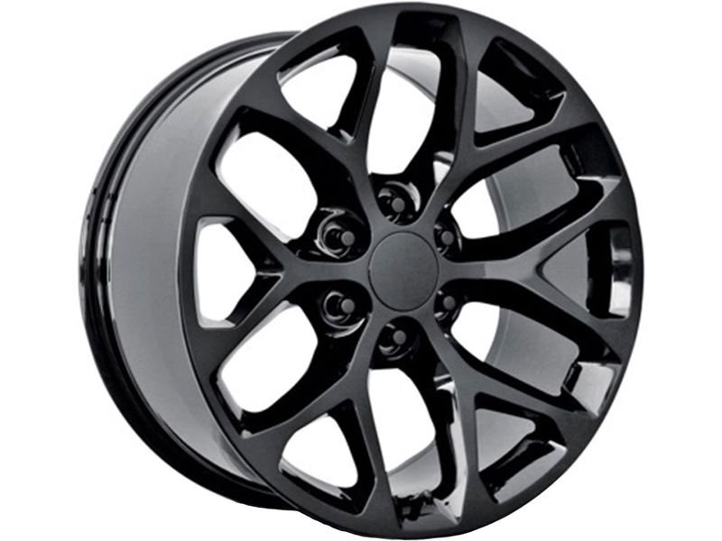 Topline Gloss Black V1182 Wheels | RealTruck