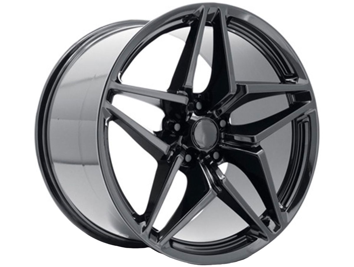 Topline Gloss Black V1187 Wheels | RealTruck