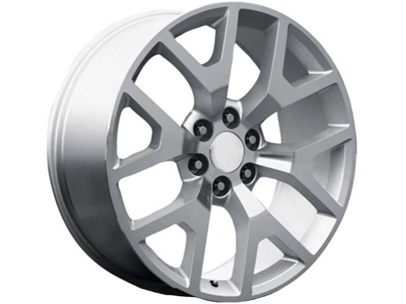 Topline Machined Silver V1176 Wheels | RealTruck