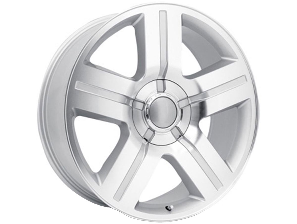 Topline Machined Silver V1177 Wheels | RealTruck