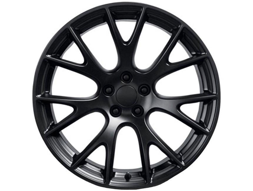 Topline Matte Black V1180 Wheels | RealTruck