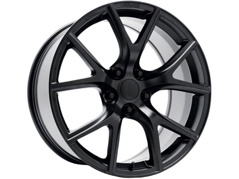 Topline Matte Black V1188 Wheels | RealTruck