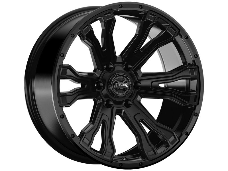 Torque Matte Black Prime Wheels | RealTruck