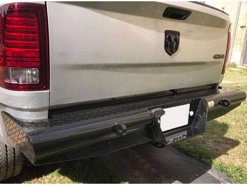 Tough Country Traditional Rear Bumper TB1934DRSSM-GLOSS | RealTruck