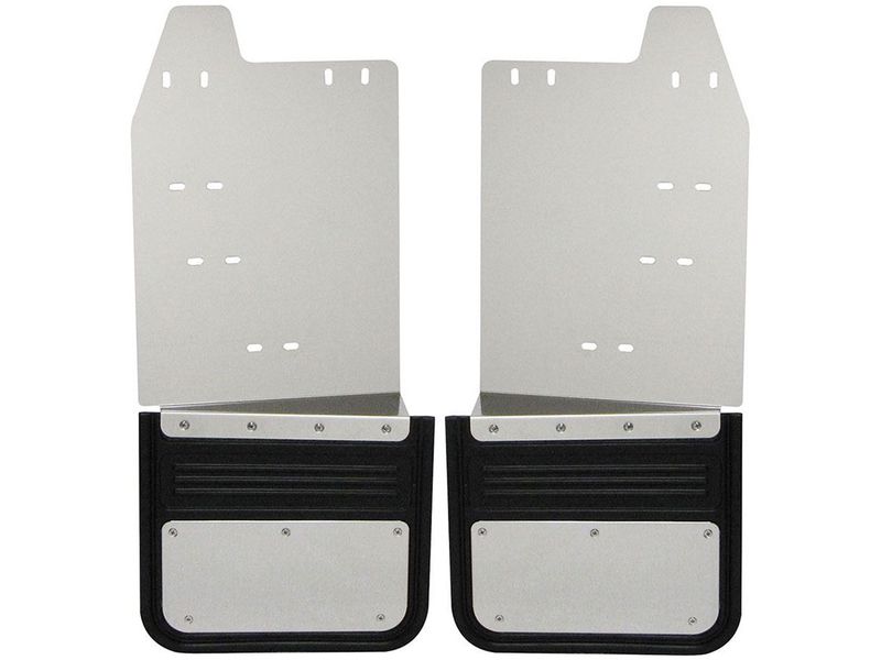 Truck Hardware Custom Stainless Steel Mud Flaps GB756461 | RealTruck