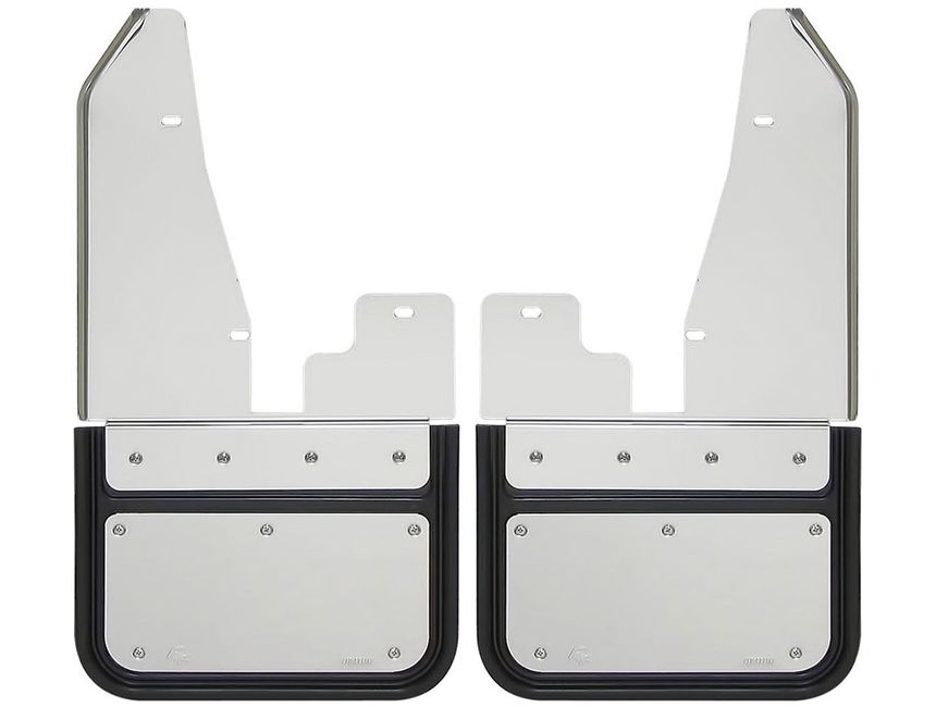 Truck Hardware Custom Stainless Steel Mud Flaps GB756833 | RealTruck