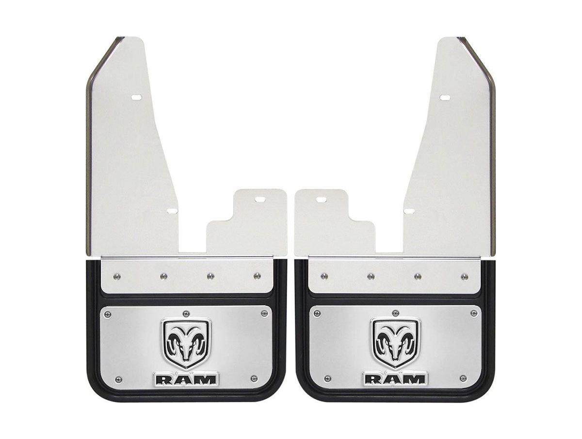 Truck Hardware Gatorback Custom Stainless Steel Mud Flaps GB756848 ...